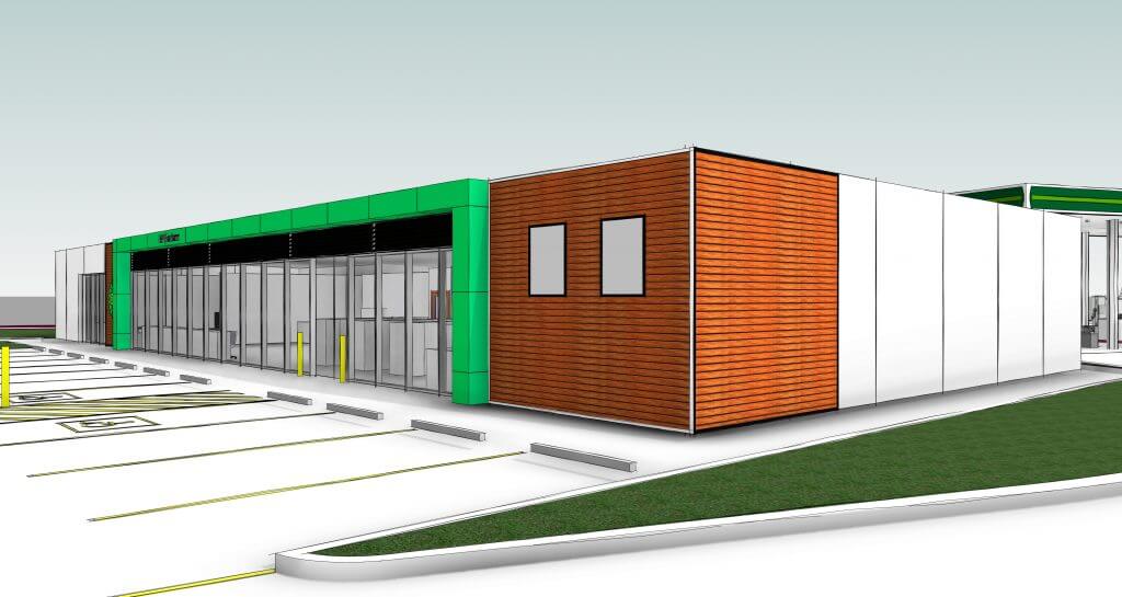 Service Station | Oasis Building Design Pty Ltd | Multi-Disciplinary Design