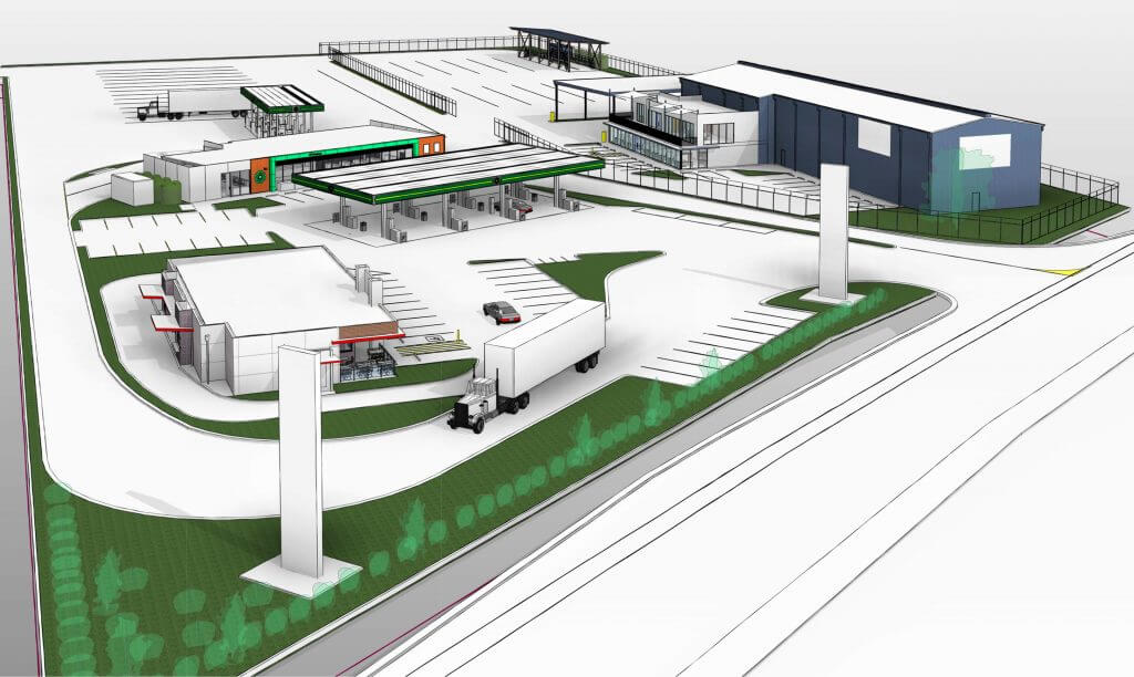 Service Station | Oasis Building Design Pty Ltd | Multi-Disciplinary Design